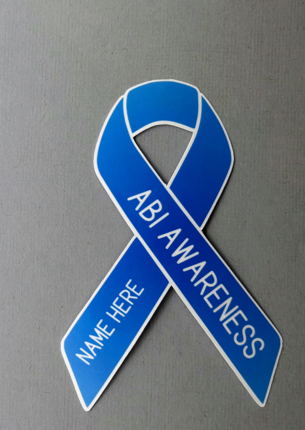 ABI Awareness Custom Ribbon Sticker – Made with Monday