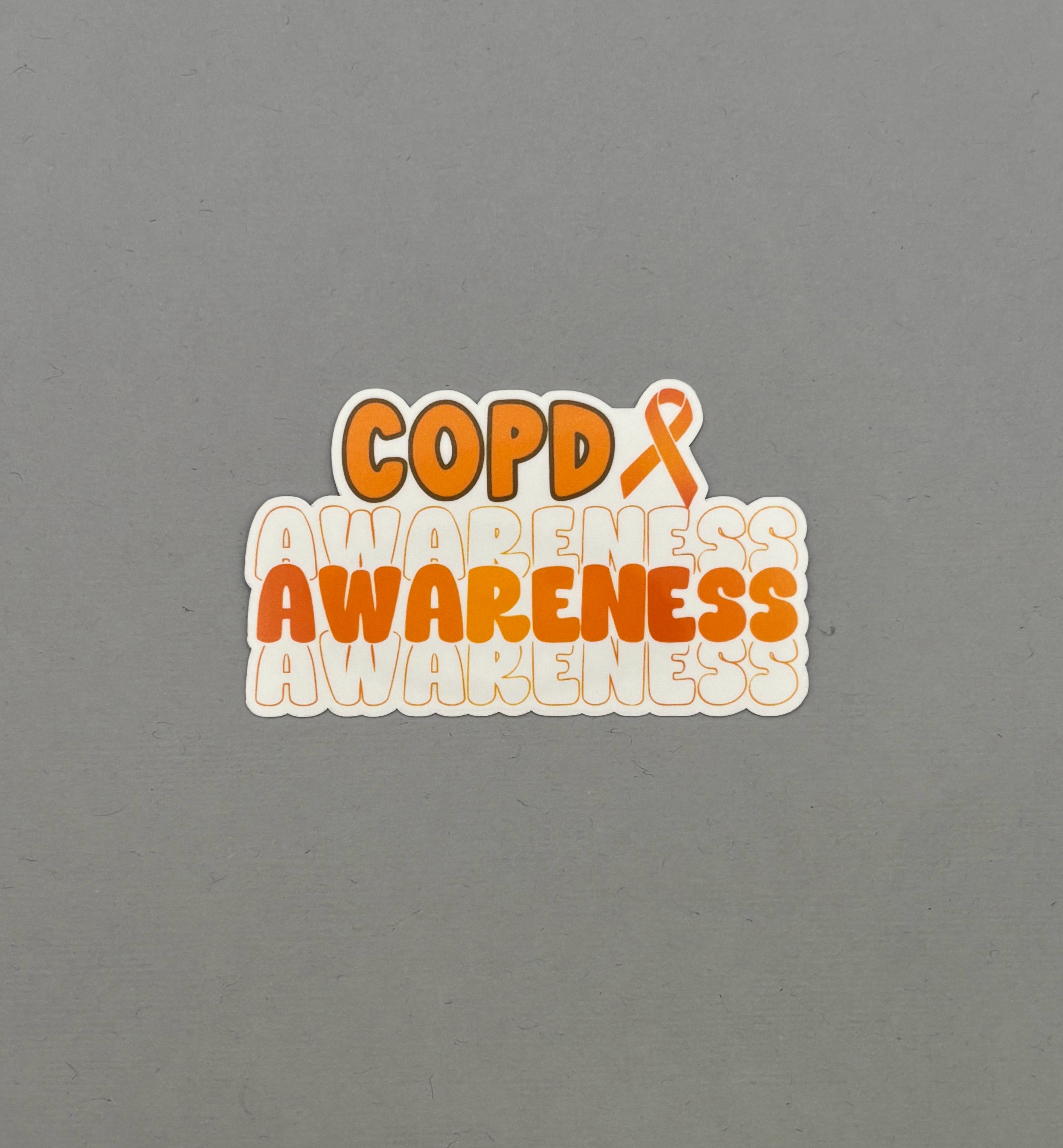 COPD Awareness Sticker – Made with Monday