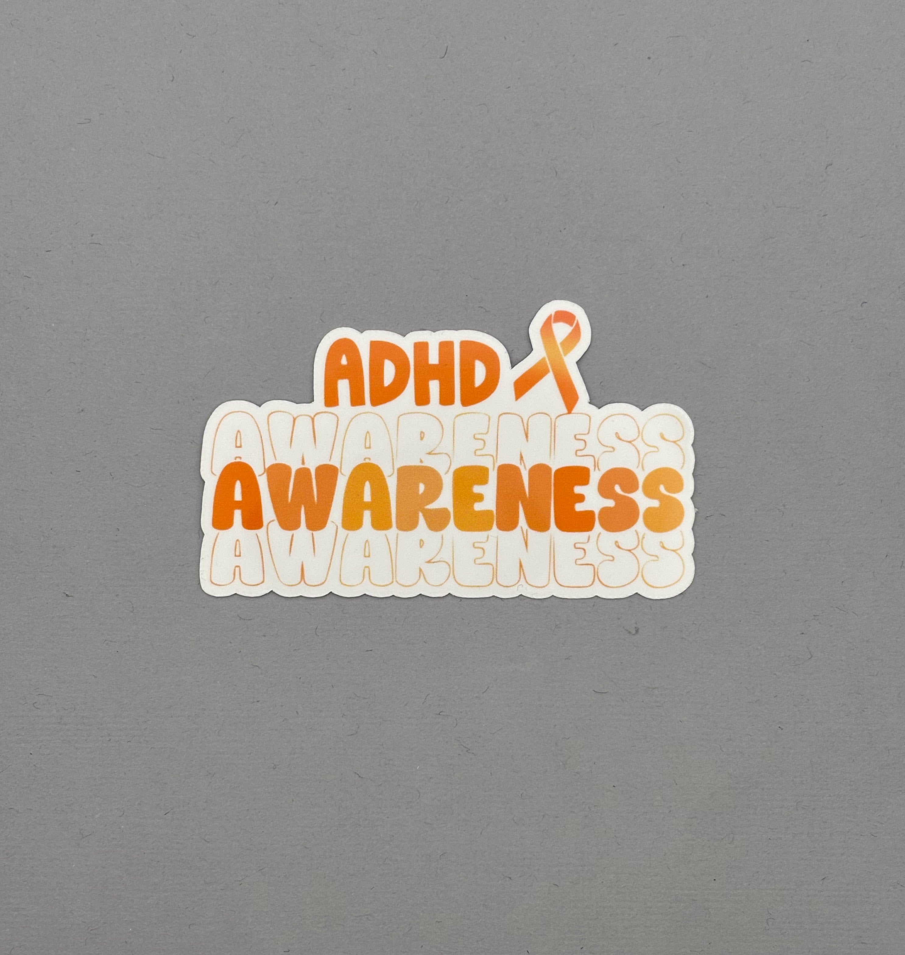 ADHD Awareness Sticker – Made with Monday