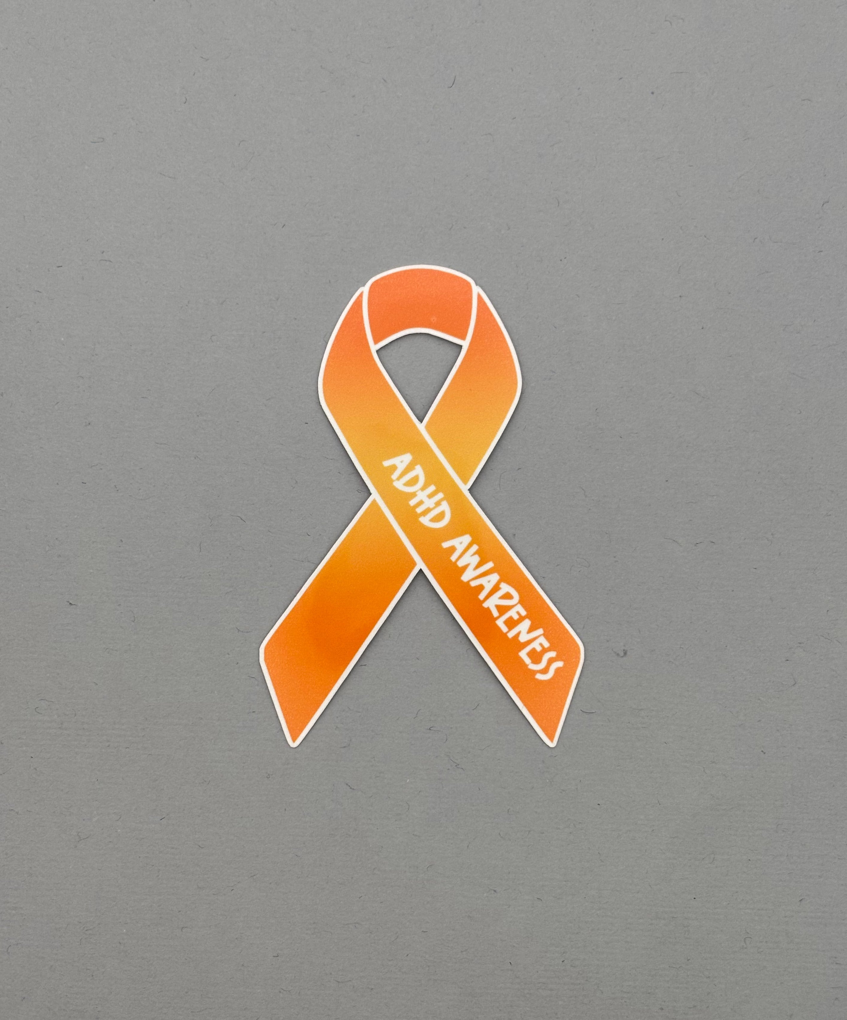 ADHD Awareness Ribbon Sticker – Made with Monday