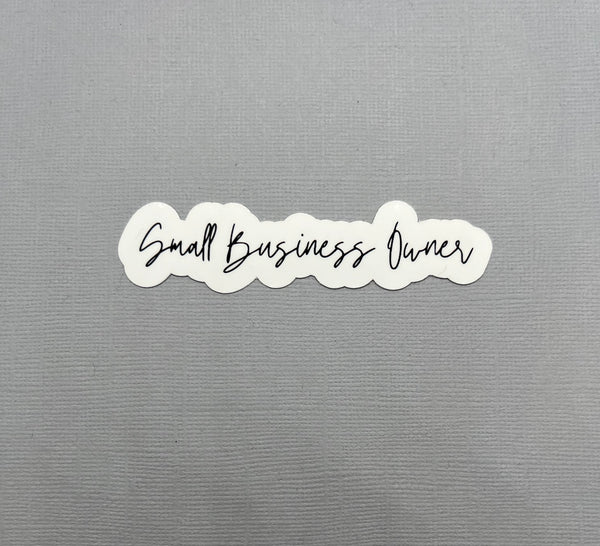 Small Business Owner Sticker – Made with Monday