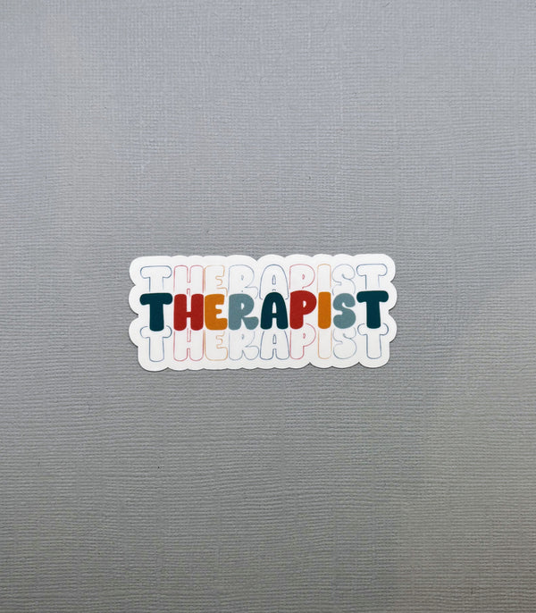 Therapist Sticker – Made with Monday
